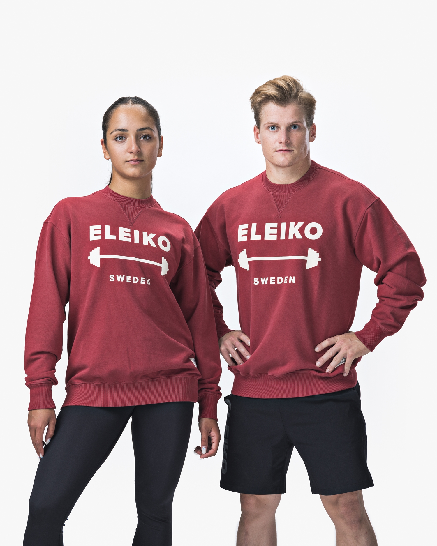 1957 Sweatshirt, Unisex, Red, M | Eleiko