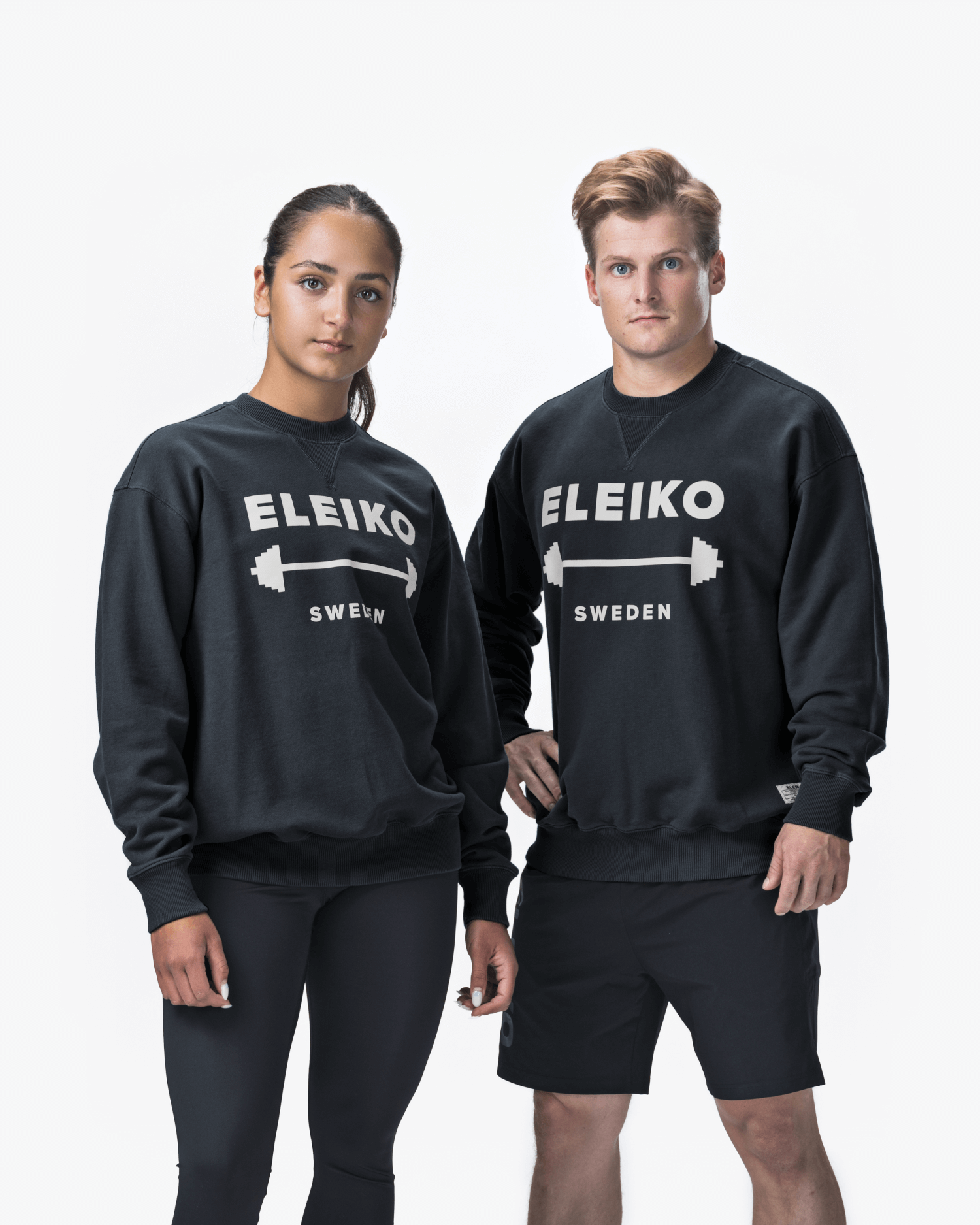 1957 Sweatshirt, Unisex, Black, M | Eleiko