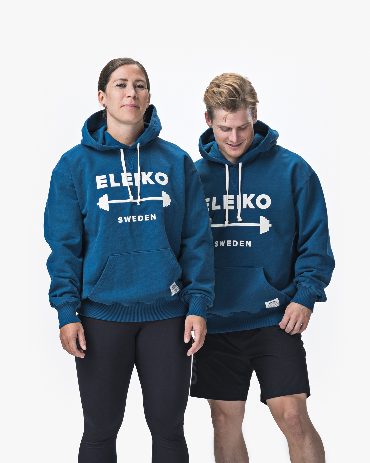 1957 Hoodie, Unisex, Blue, S | Eleiko