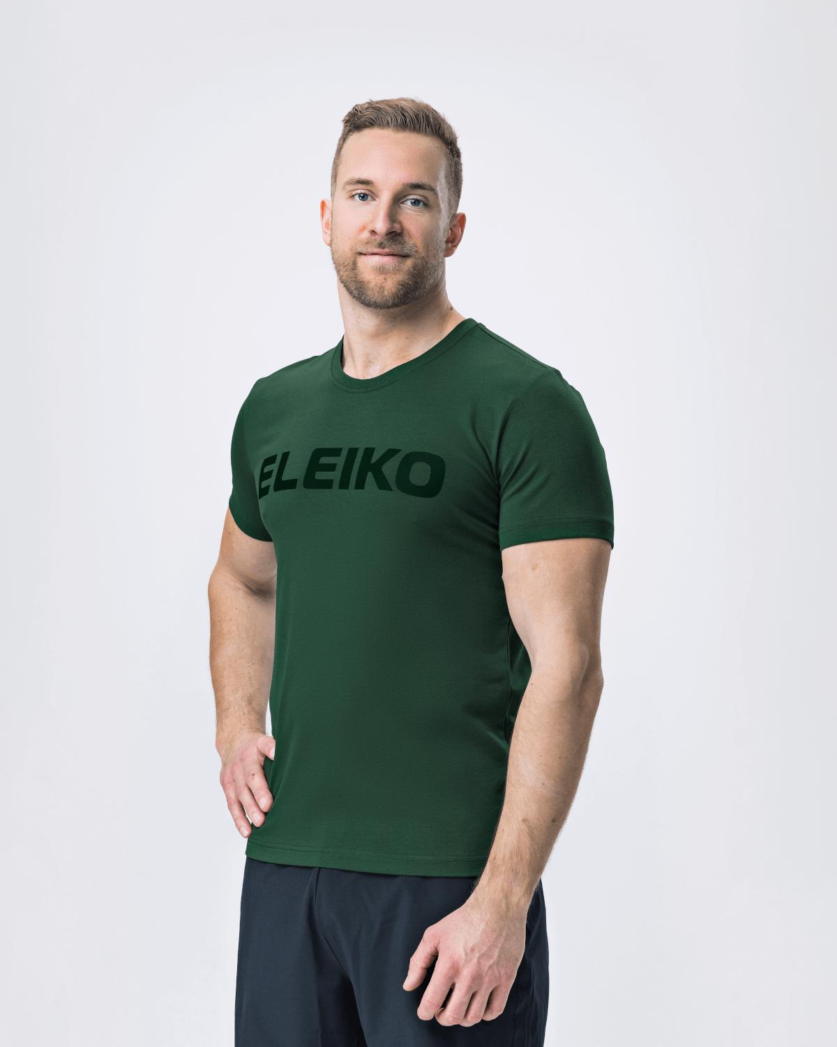 T-shirt, Men, Pine Green, XXL | Eleiko