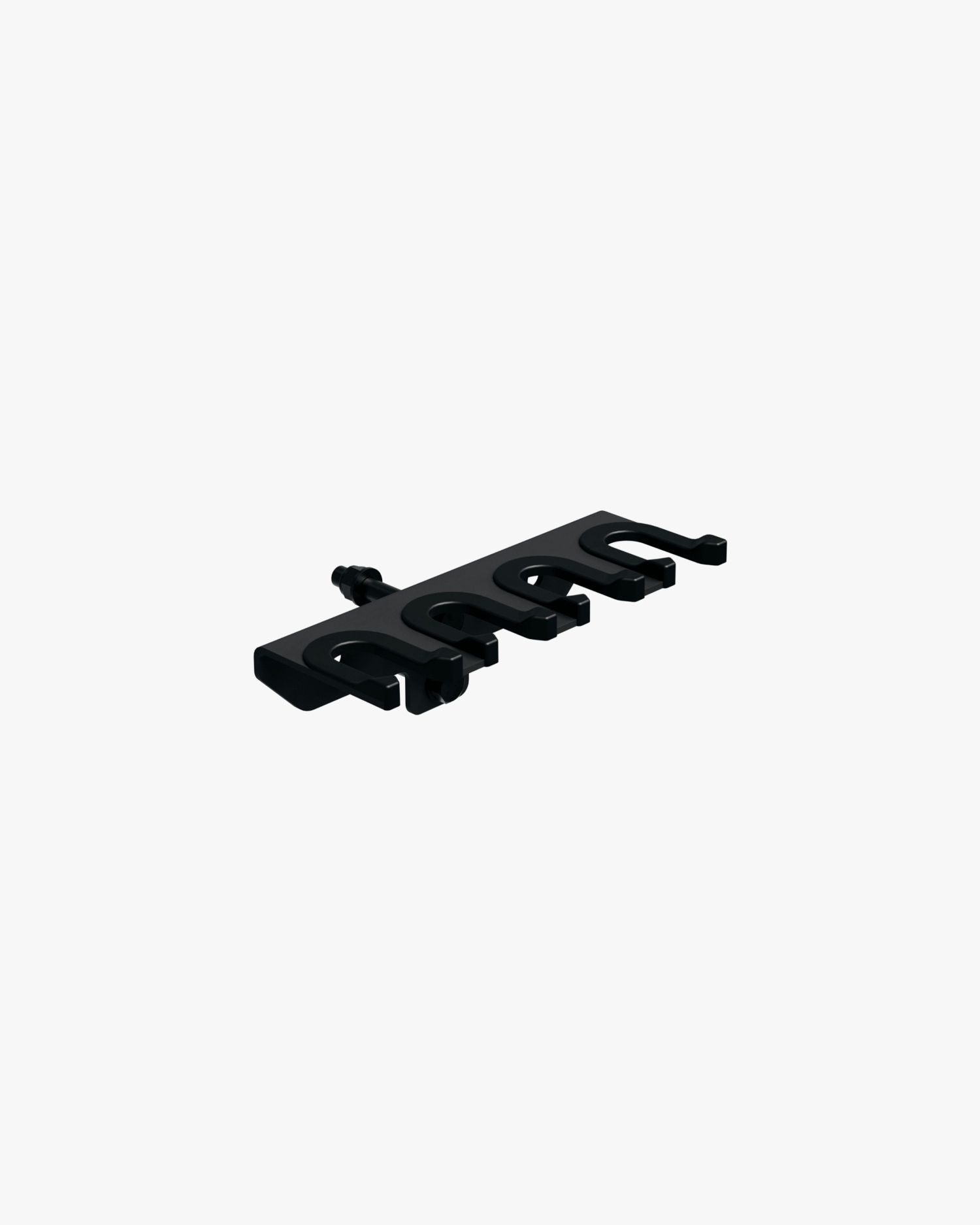 Prestera Hanging Bar Storage 4 pcs - Black | Eleiko