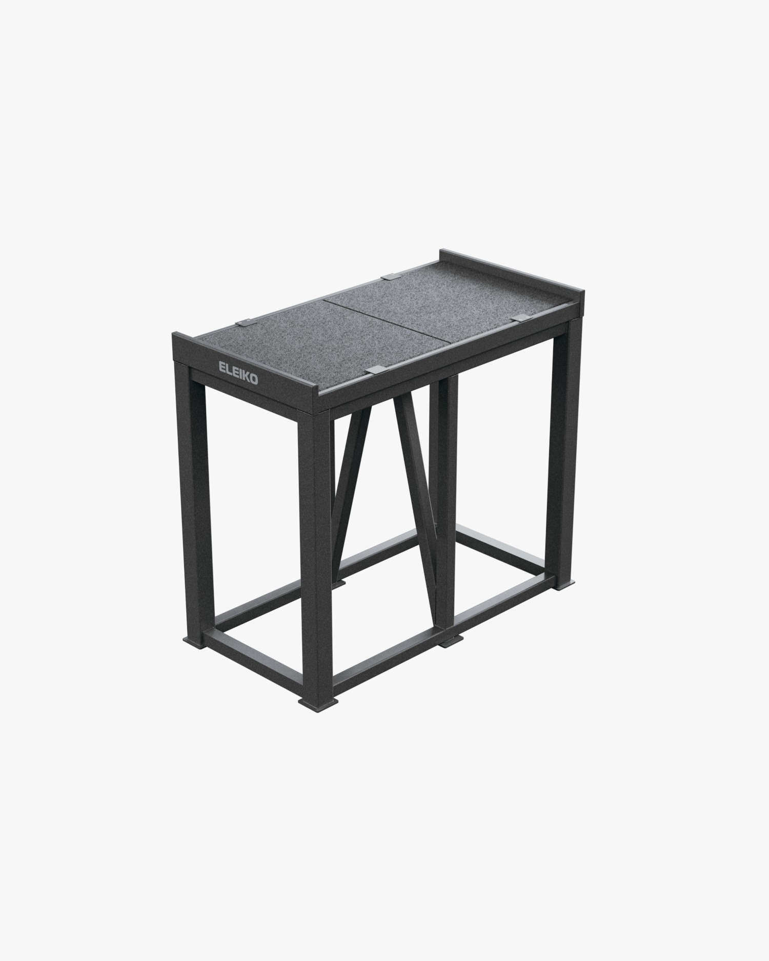 Jerk Box, 90cm, pair - Charcoal | Eleiko