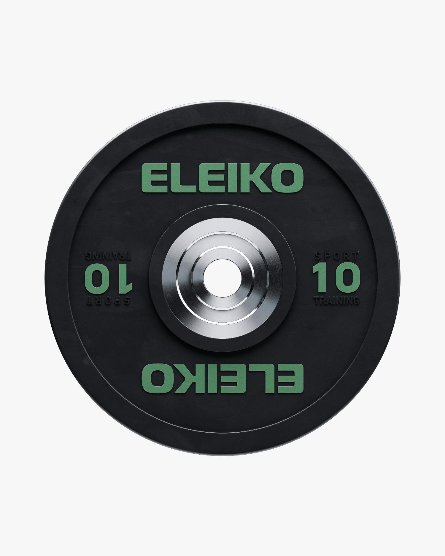 Sport Training Plate - 10 kg, black | Eleiko