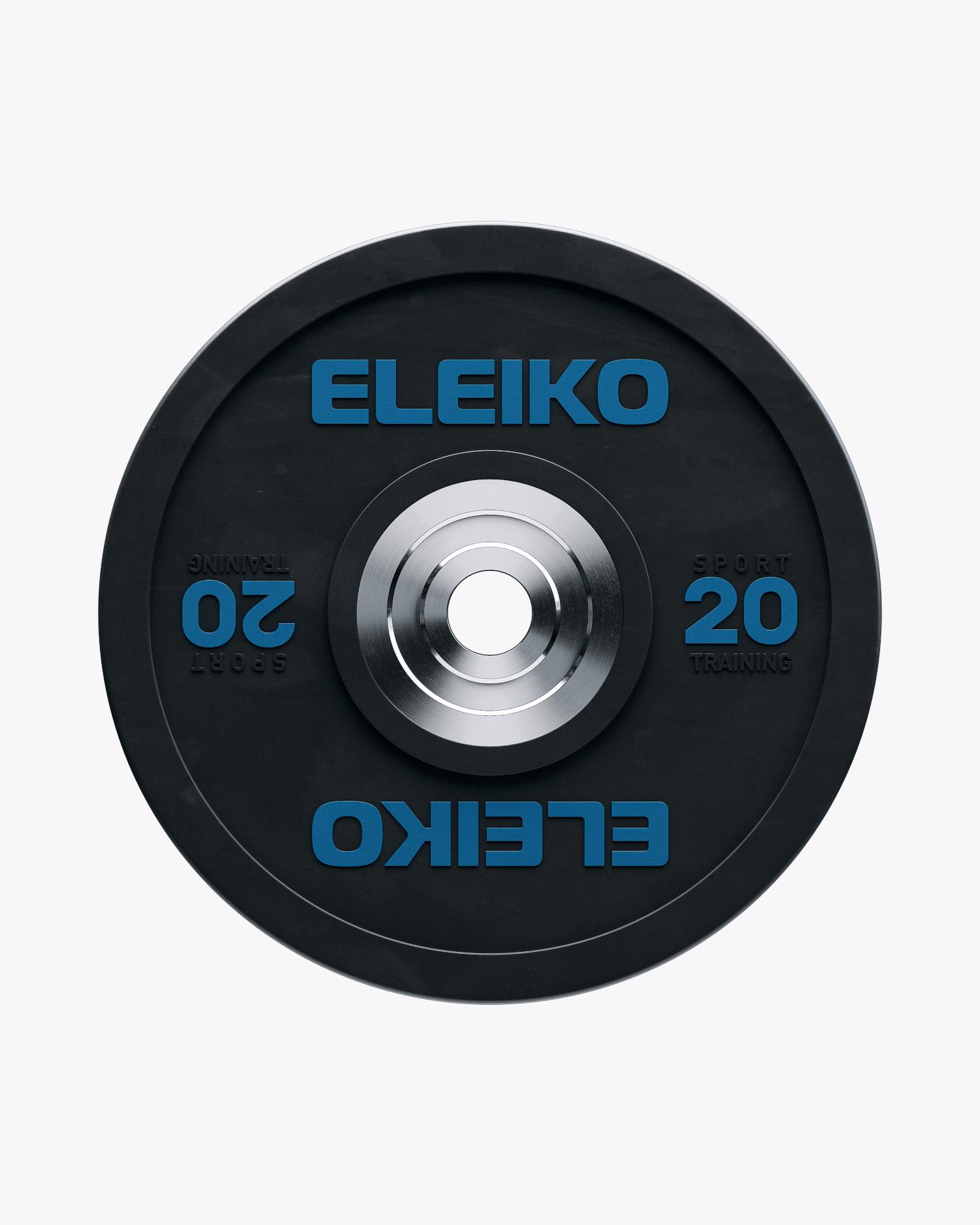 Sport Training Plate - 20 kg, black | Eleiko