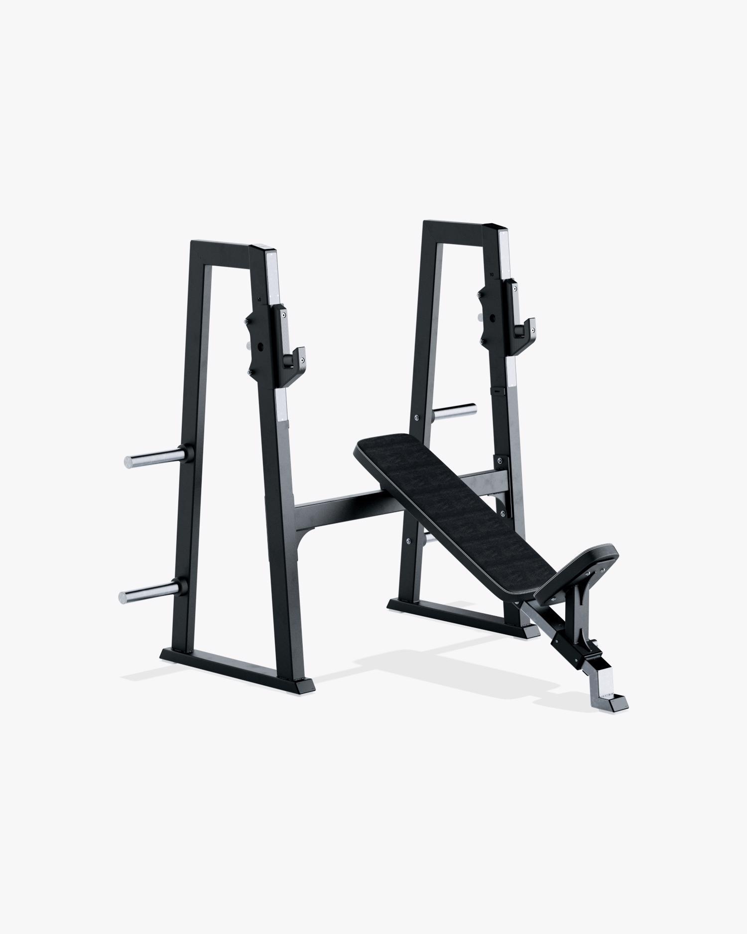 Olympic Incline Bench - Black/Skai Black | Eleiko
