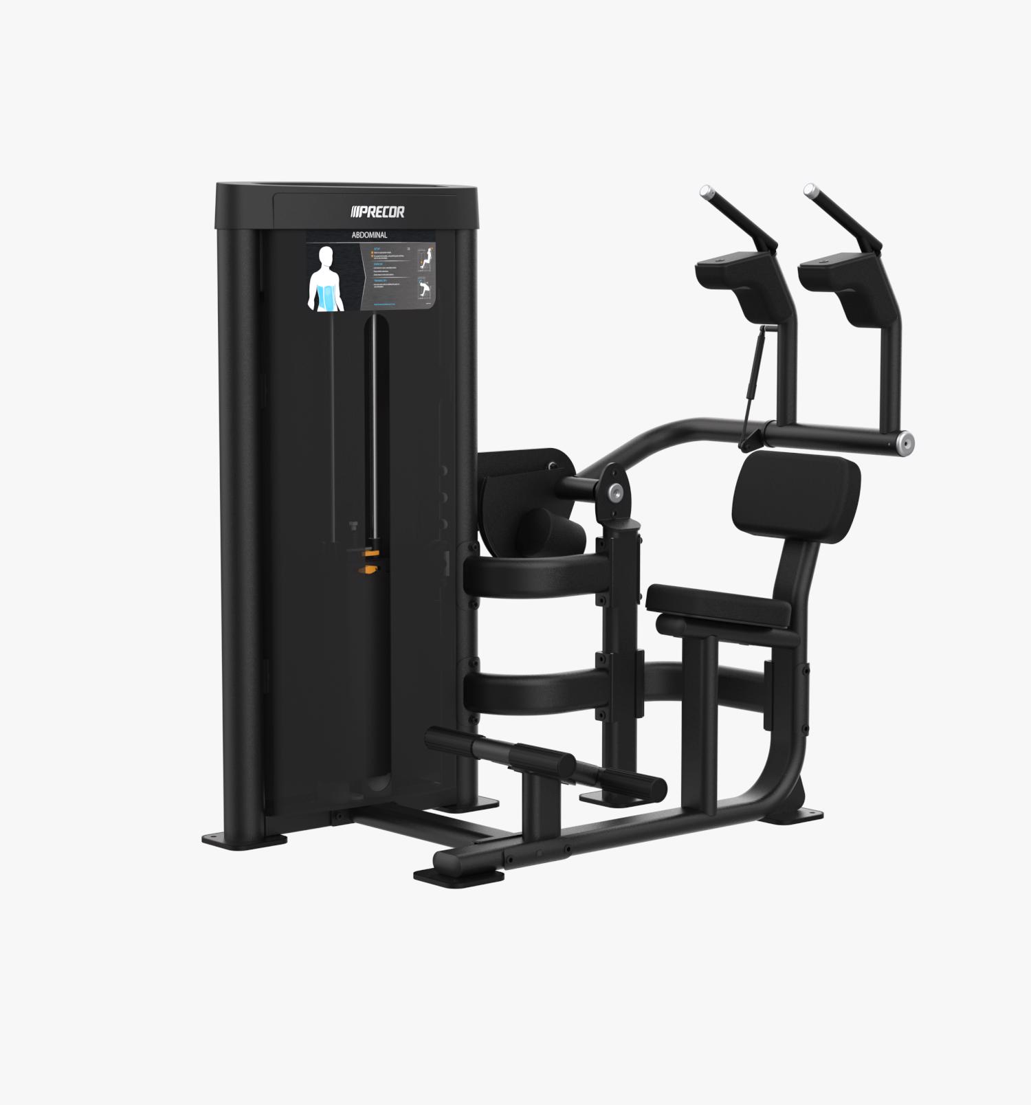 Precor Vitality Abdominal - Black Pearl/Black | Eleiko