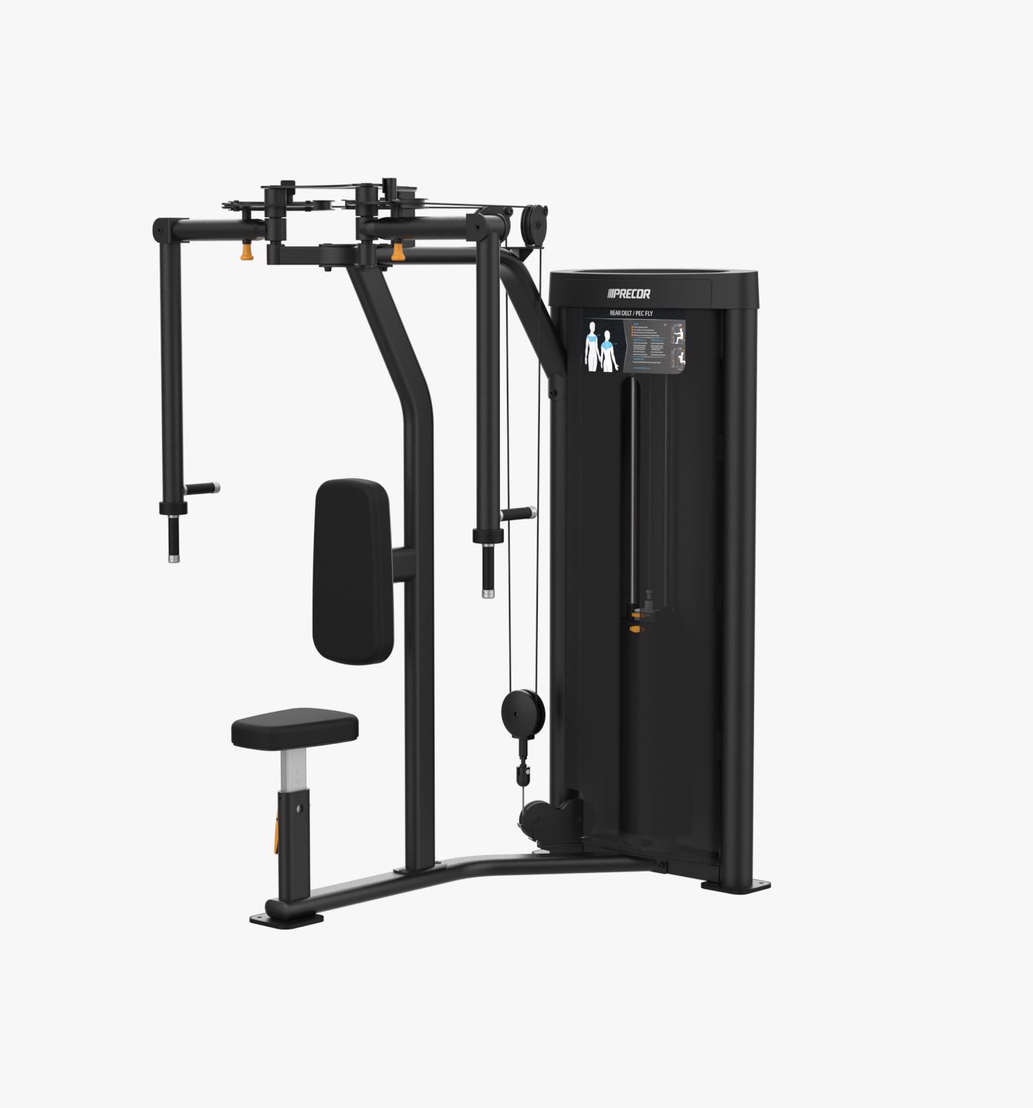Precor Vitality Real Delt / Pec Fly - Black Pearl/Black | Eleiko