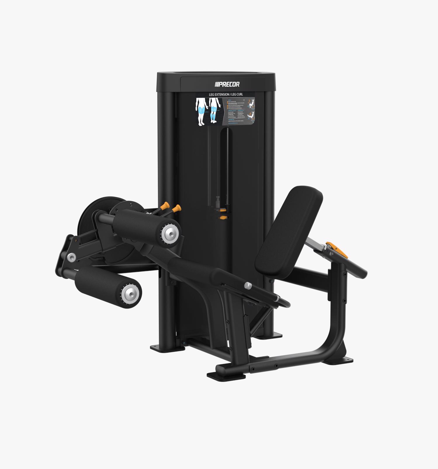 Precor Vitality Leg Extension / Leg Curl - Black Pearl/Black | Eleiko