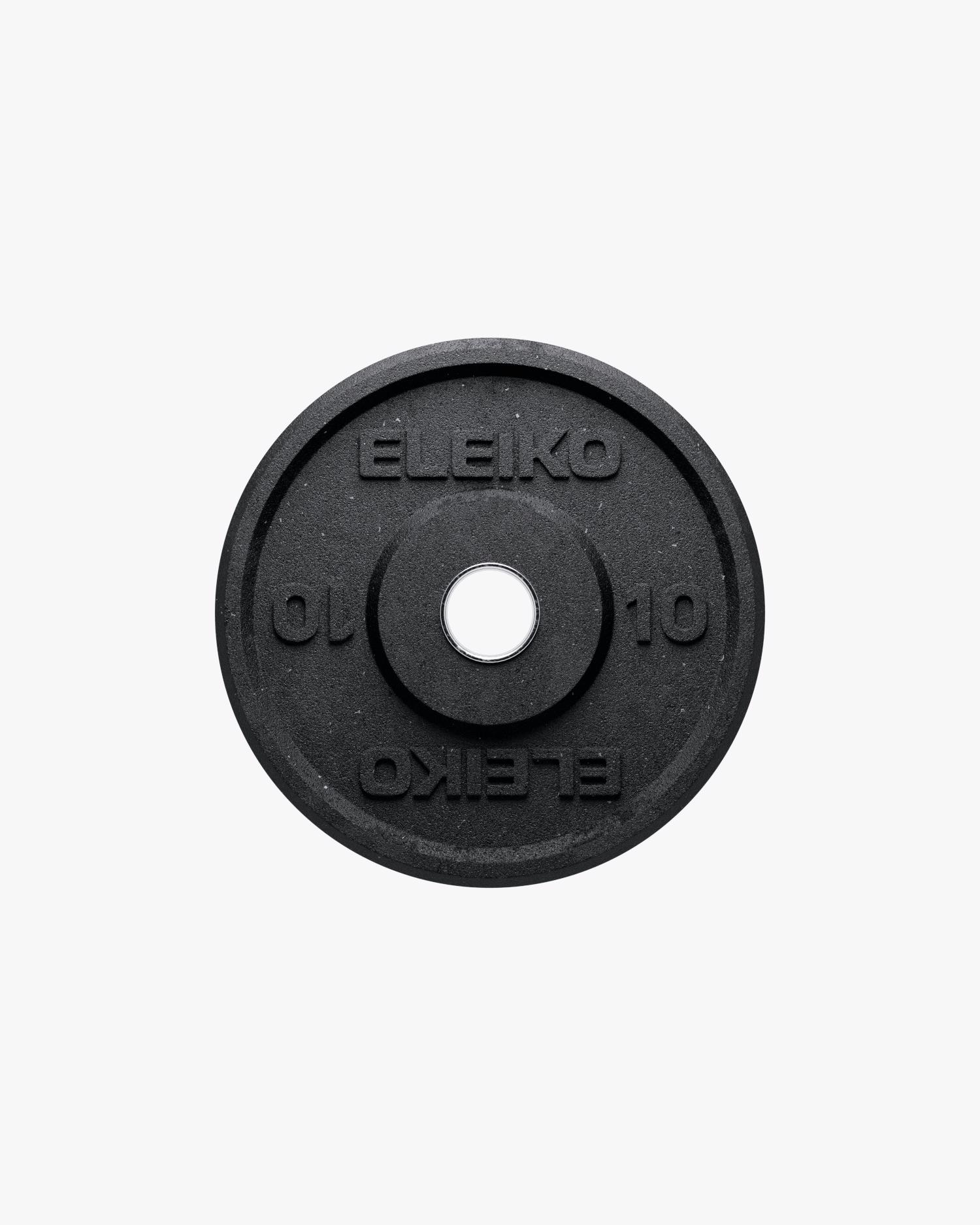 XF Bumper Plate - 10 LBS, black | Eleiko