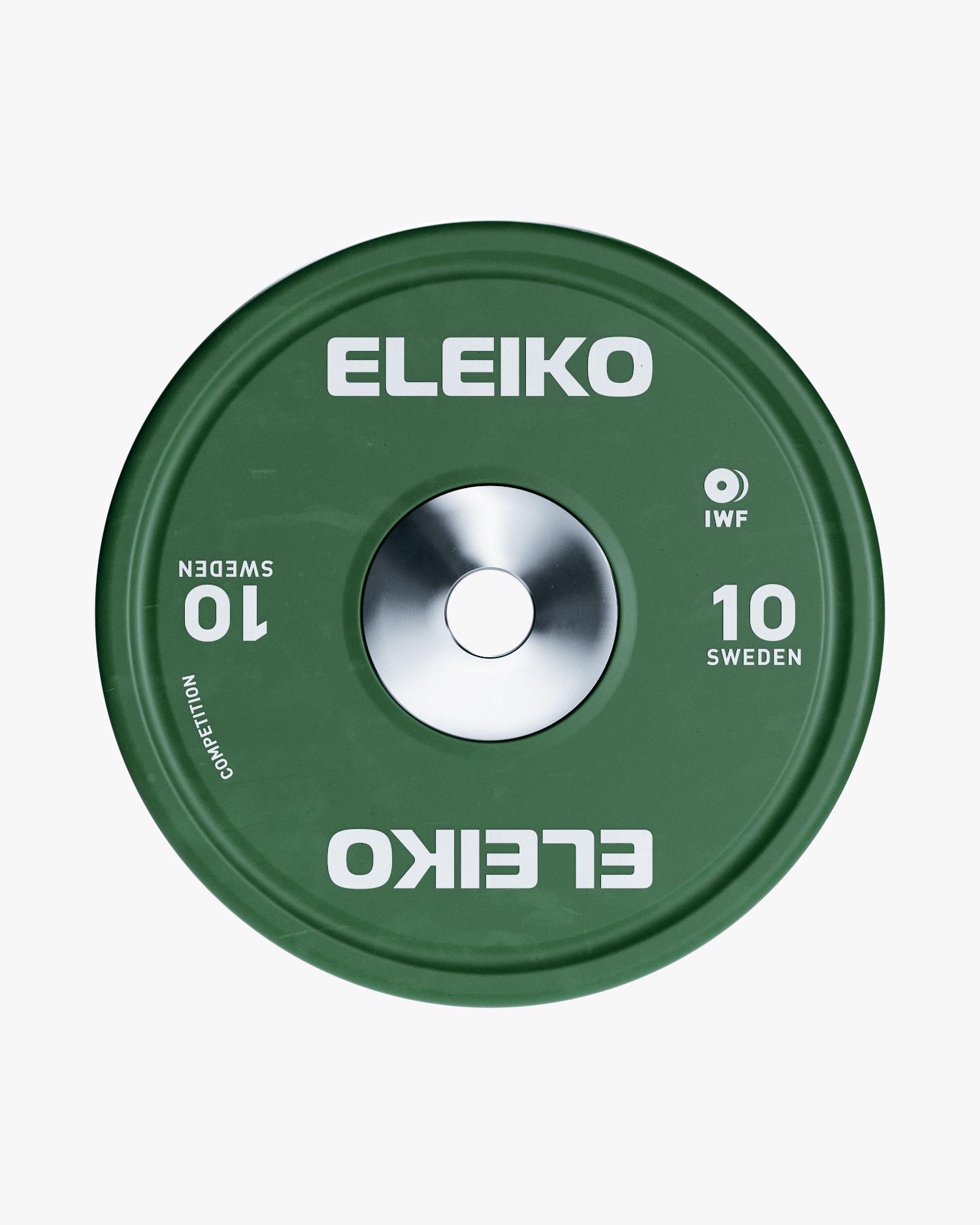 IWF Weightlifting Competition Plate - 10 kg | Eleiko