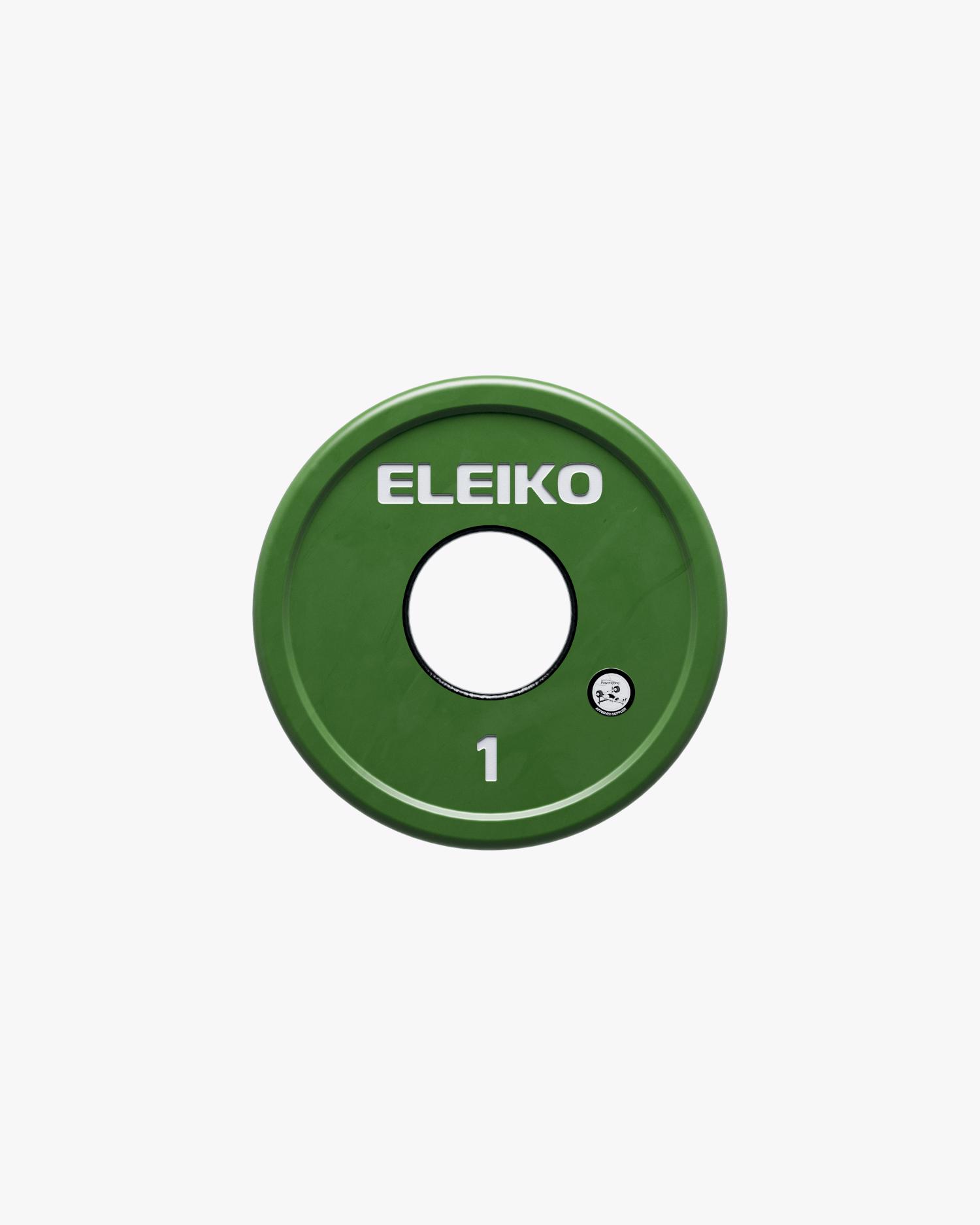WPPO Powerlifting Competition change plate - 1 kg | Eleiko