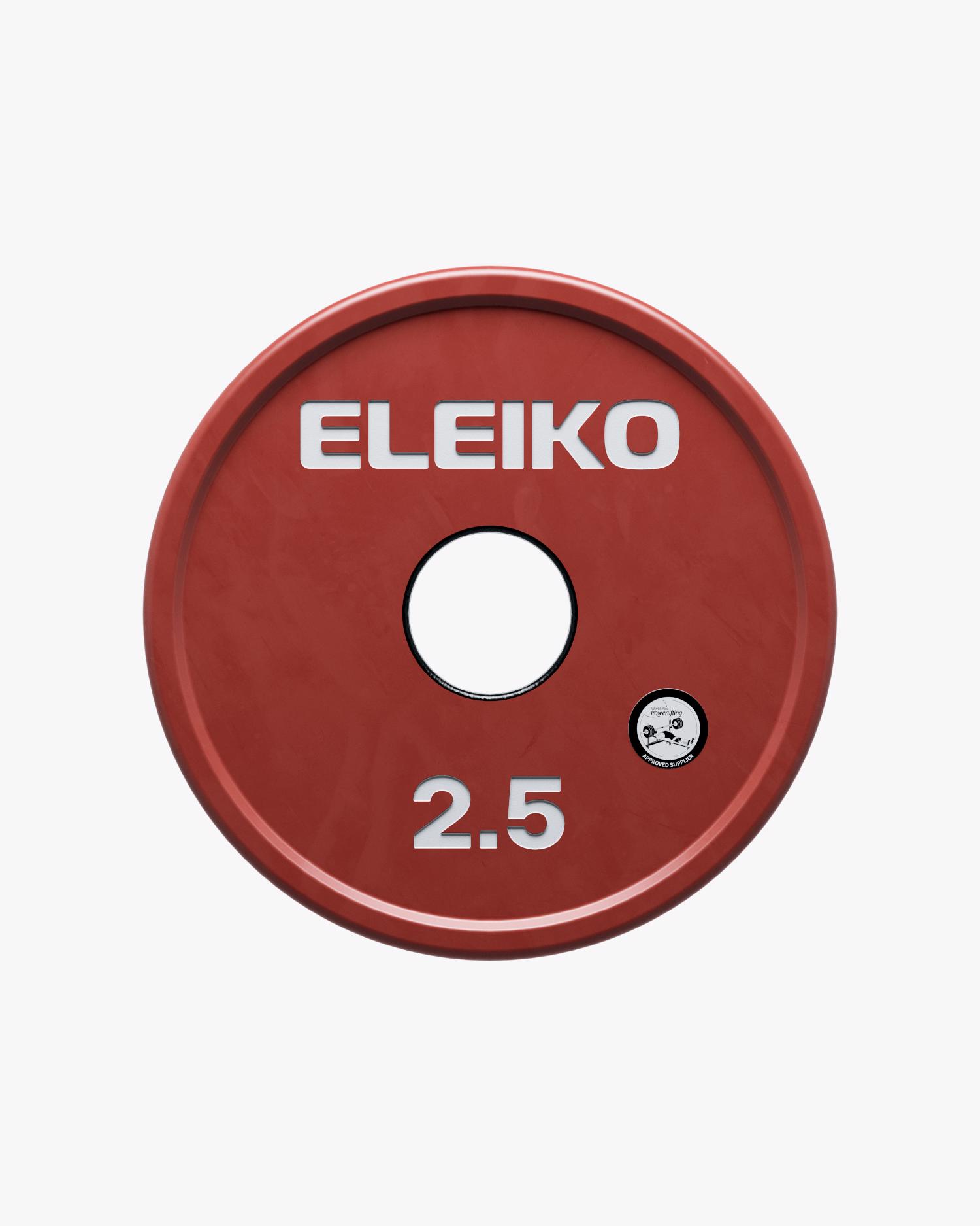 WPPO Powerlifting Competition change plate - 2,5 kg | Eleiko