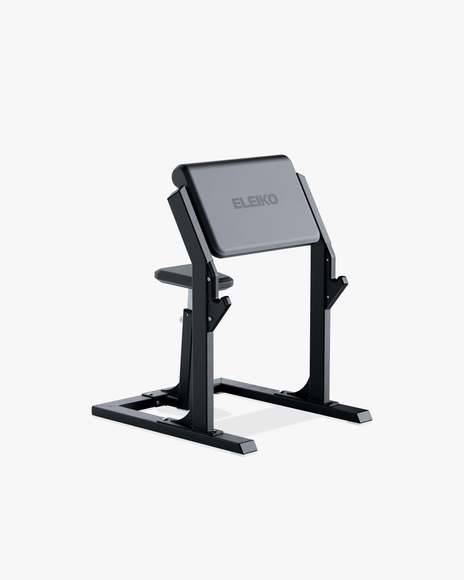 Seated Preacher Curl - Black/PUR | Eleiko