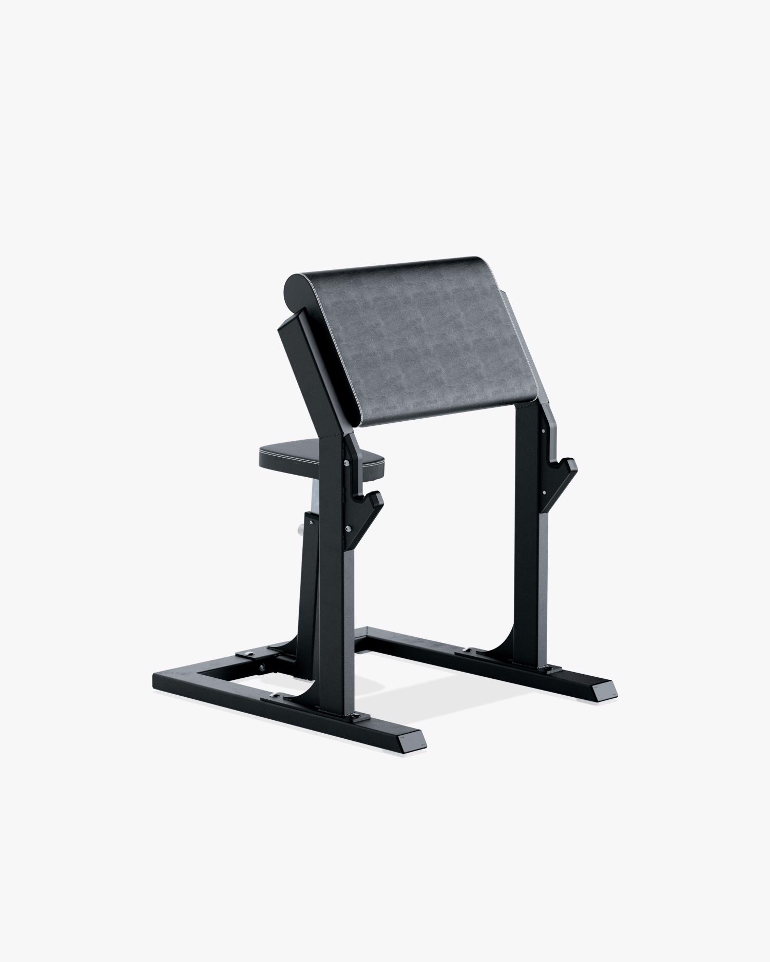 Seated Preacher Curl - Black/Skai Black | Eleiko