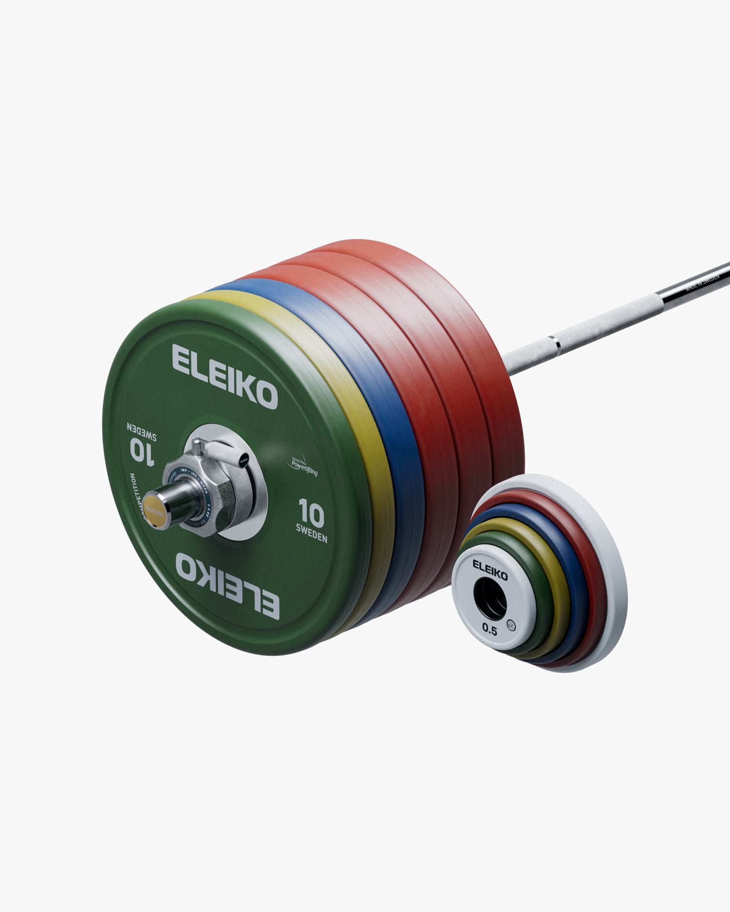 WPPO Powerlifting Competition Weight Set - 290kg | Eleiko