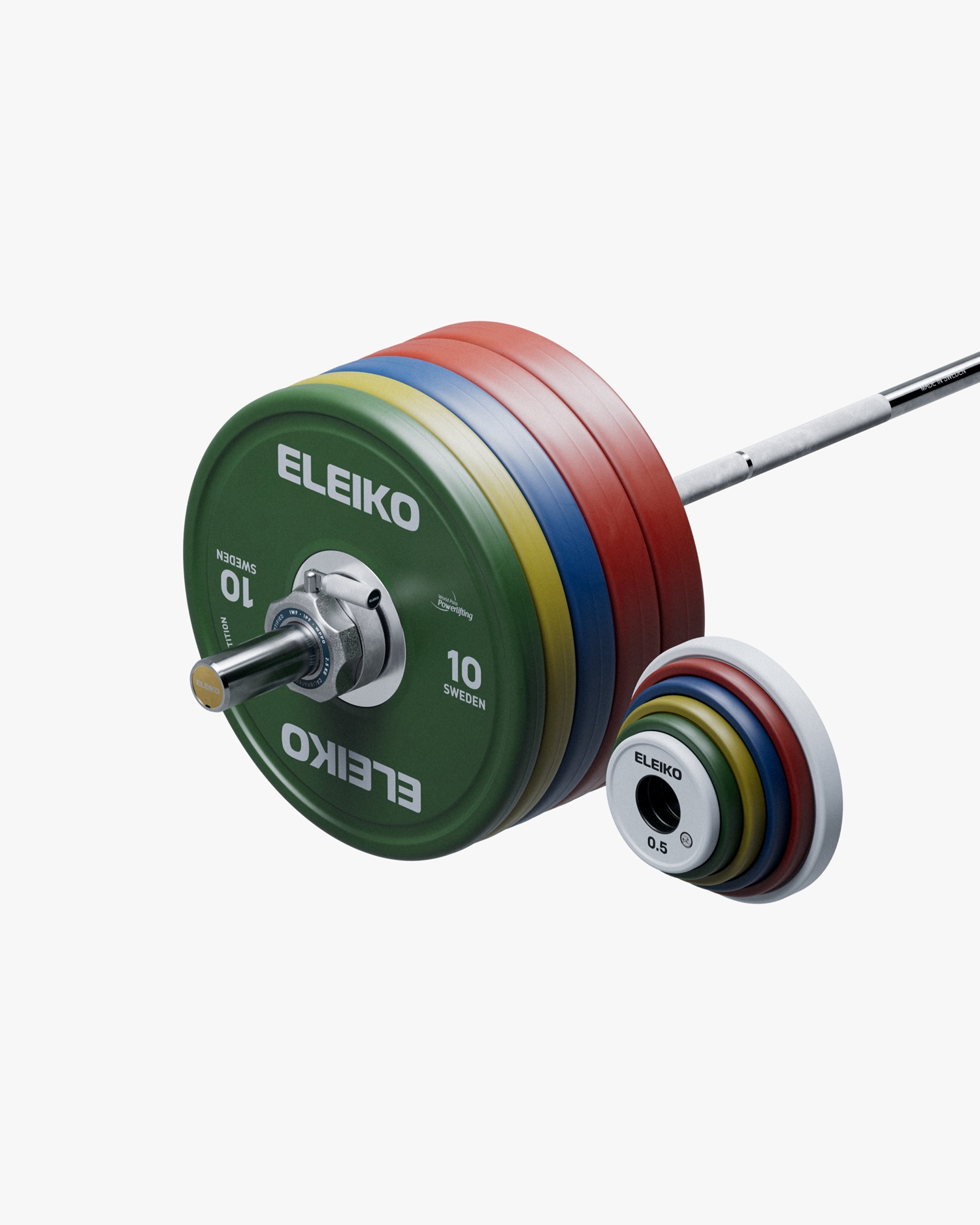 WPPO Powerlifting Competition Weight Set - 240kg | Eleiko