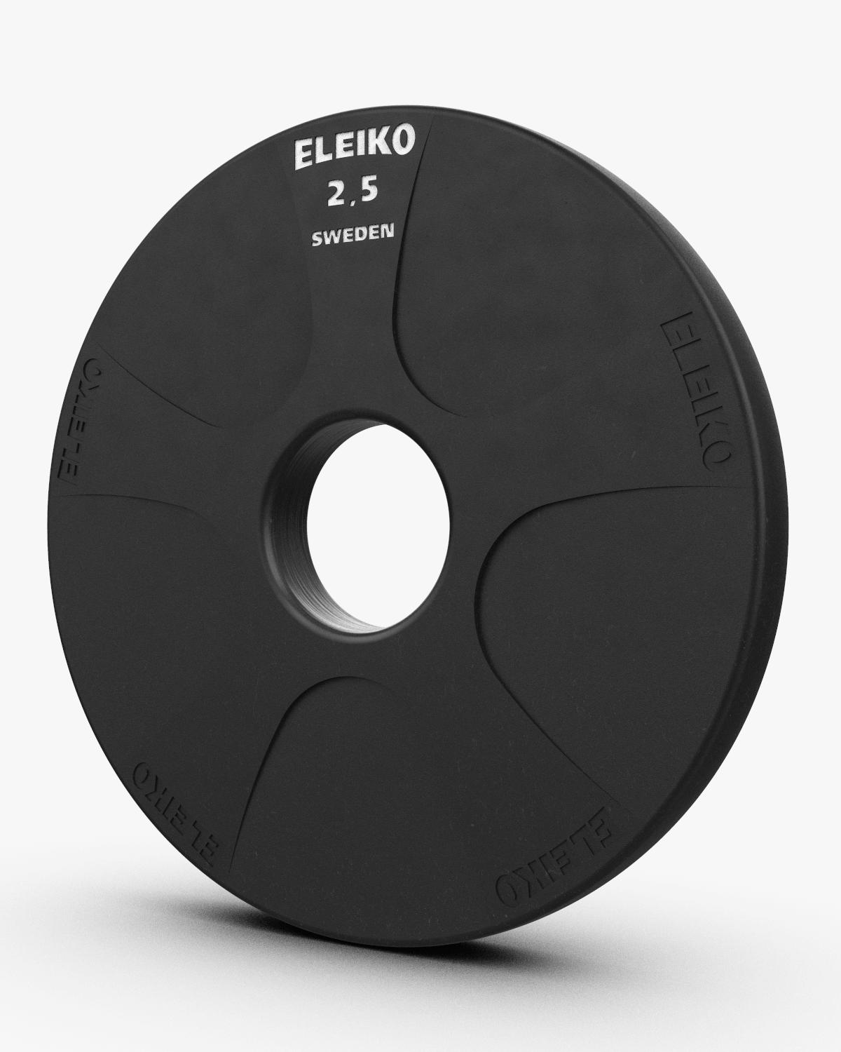 Vulcano Weight Plate - 2.5 kg, black | Eleiko