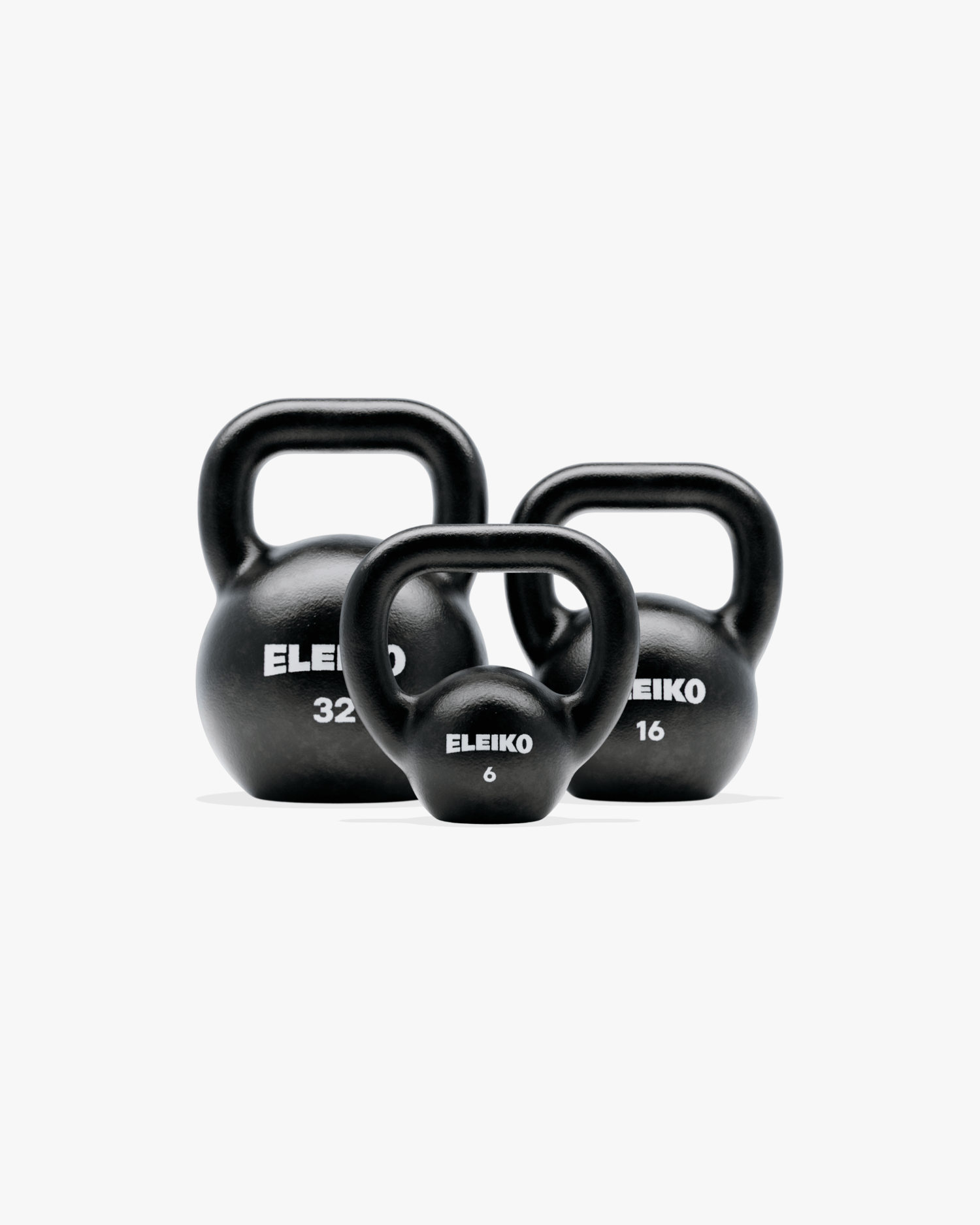 Kettlebell - 10 kg, black | Eleiko